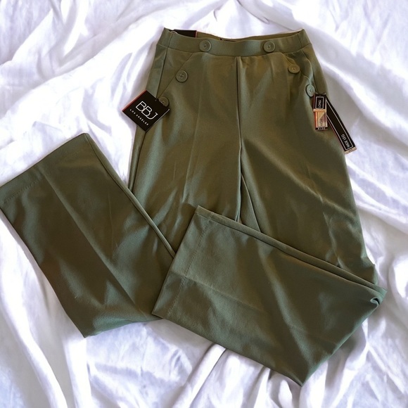 BBJ | Pants & Jumpsuits | 5 Each Or 5 For 5 Nwt Bbj High Waist Olive ...